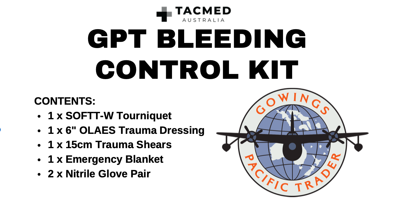 Tacmed Bleeding Control Kit – Gowings Pacific Trader