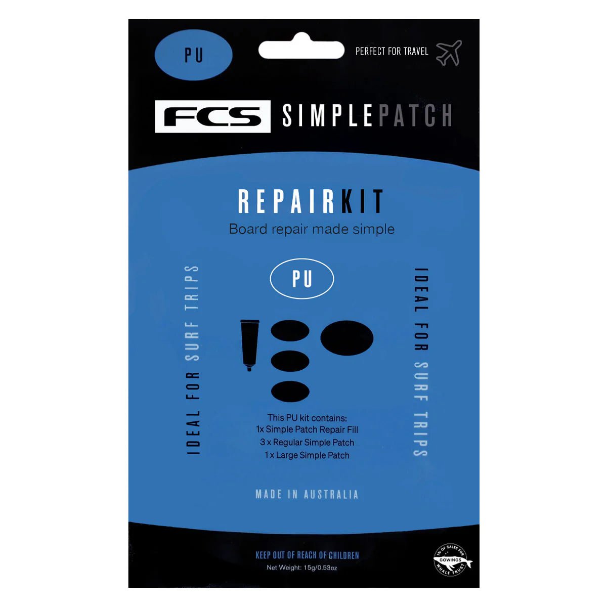FCS Simple Patch Repair Kit – Gowings Pacific Trader